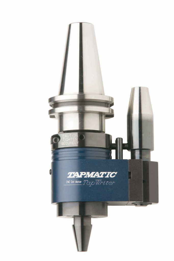 In machine CNC marking tools – Tapmatic TapWriter | Metalworking News