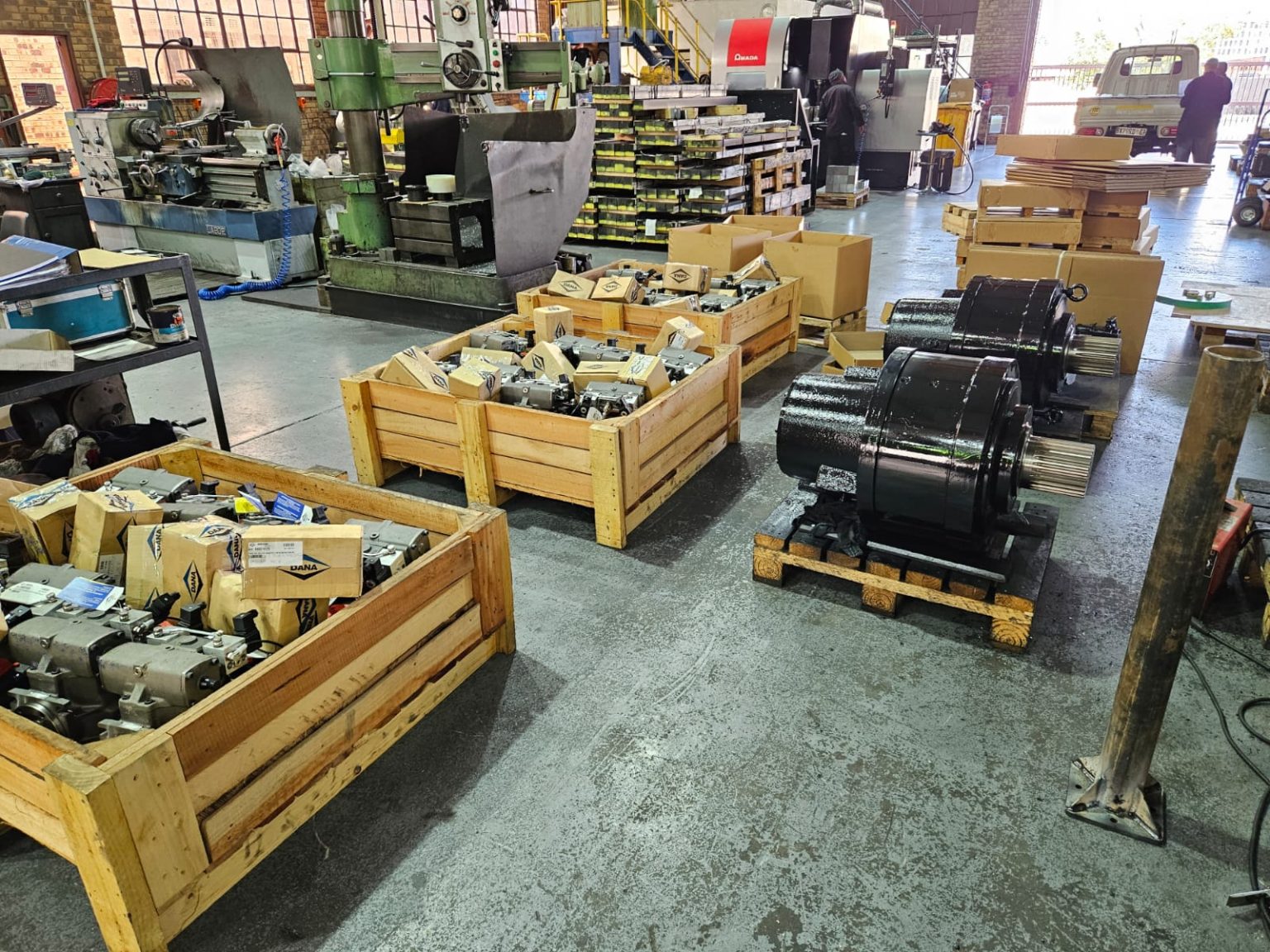 Axiom Hydraulics invests in Amada THV460 double head milling machine to ...